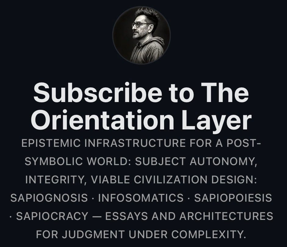 Philosophy as the Architecture of Orientation