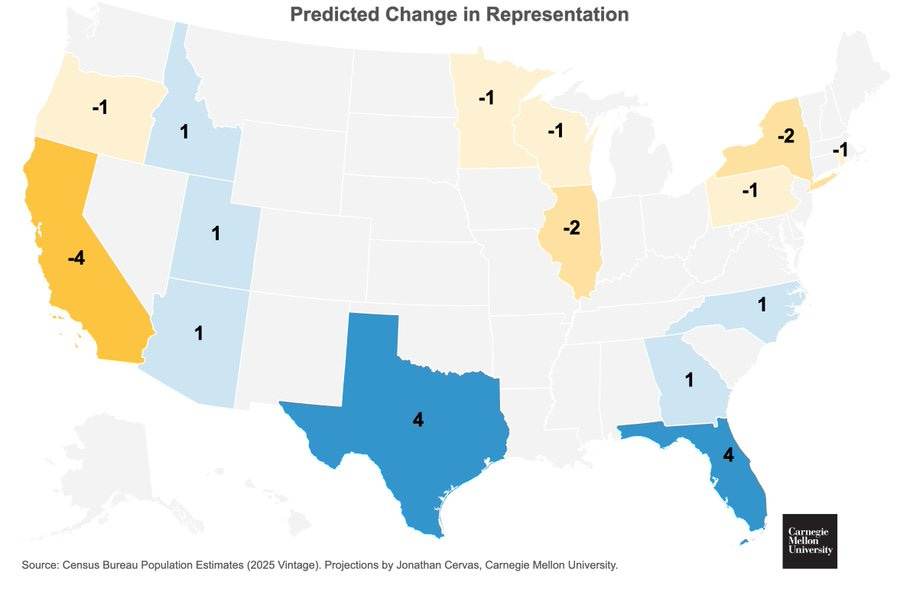 New reapportionment projections look grim for Democrats