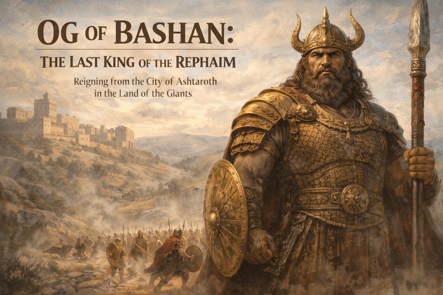 Og of Bashan: The Last King of the Rephaim