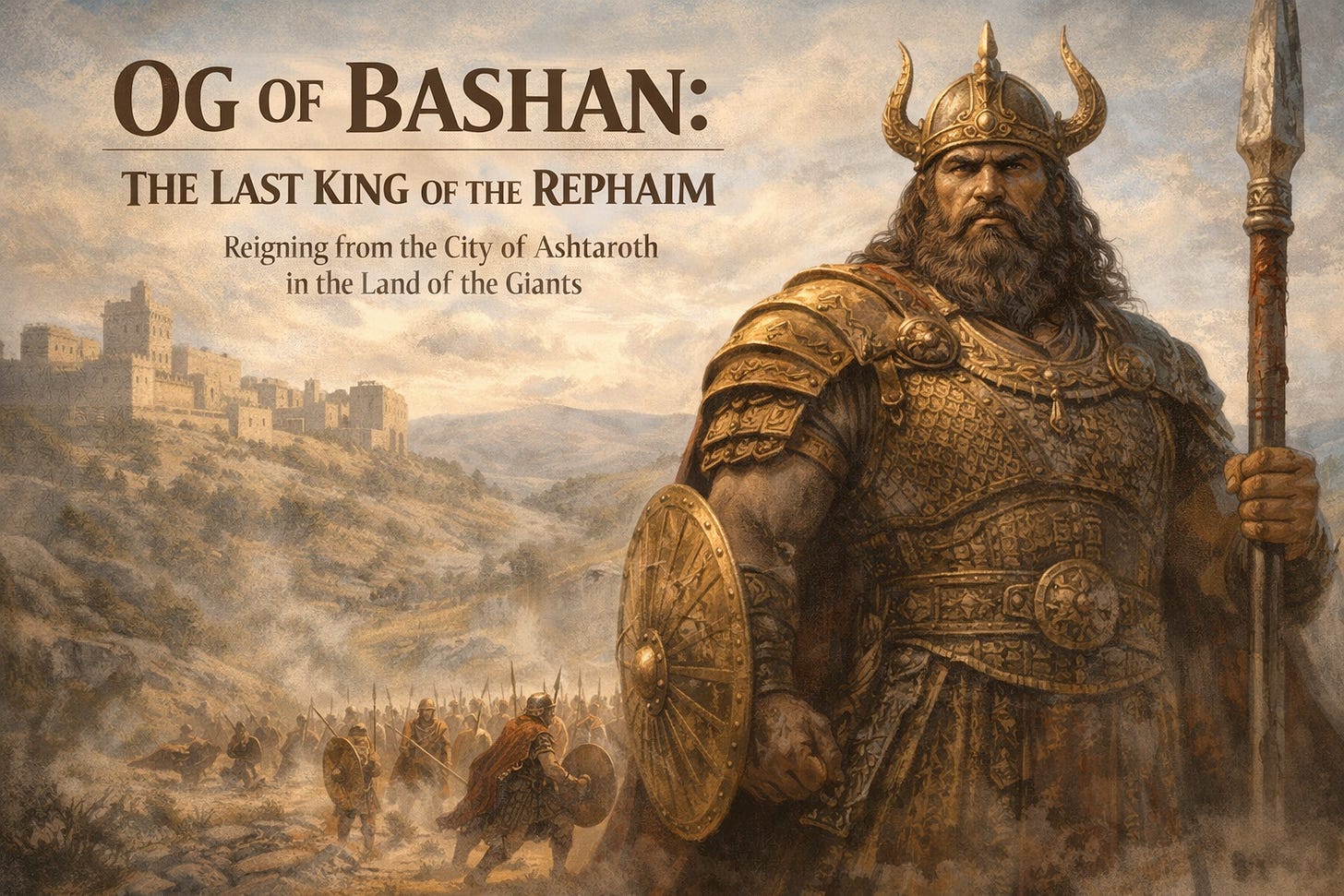 Og of Bashan: The Last King of the Rephaim