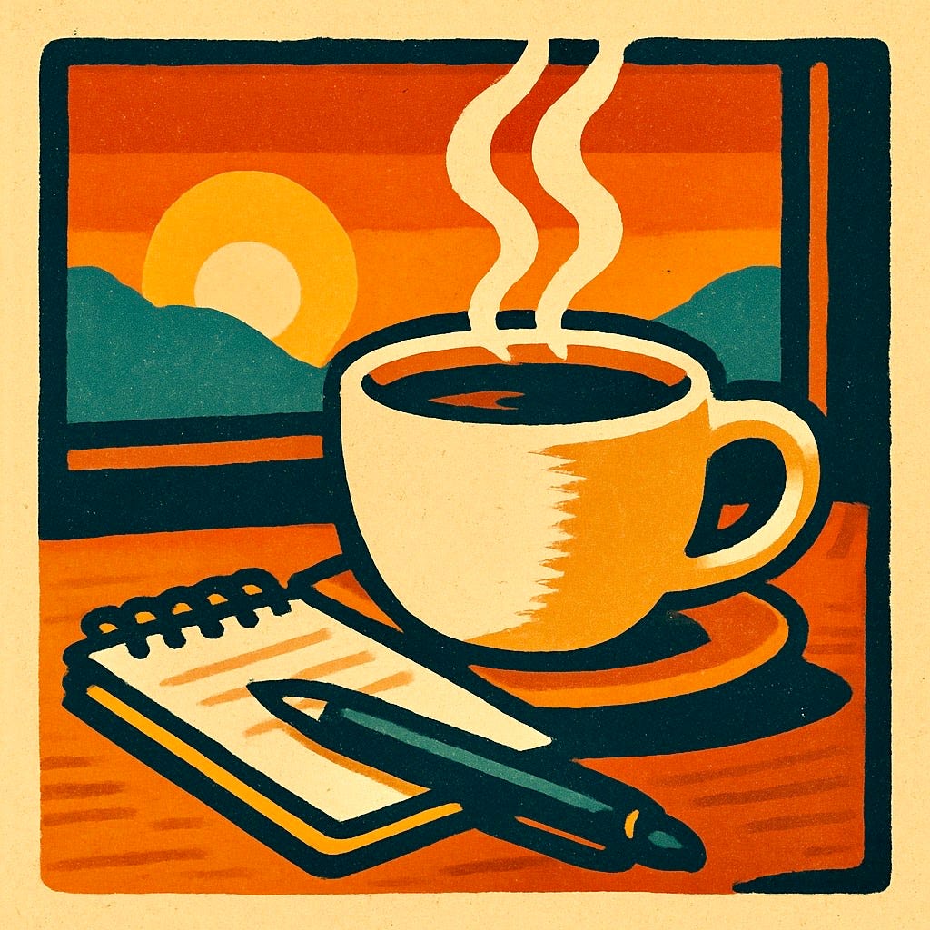 Daybreak Notes & Beans ☕️ logo