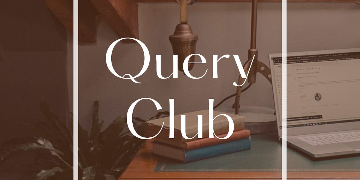 Query Club - by Parker Peevyhouse - The Writer's Attic