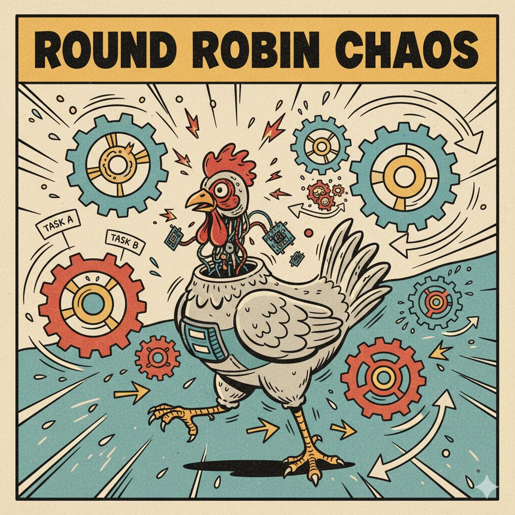 26 - Round Robin - by Juanje Cilla - Coding Pit