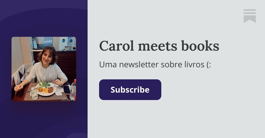 Carol meets books | Substack