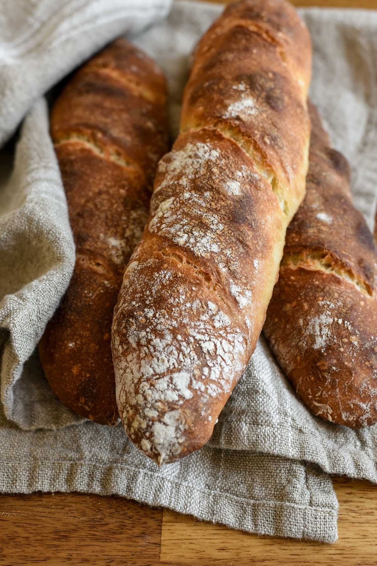 Authentic French Baguette Recipe - by Audrey Le Goff