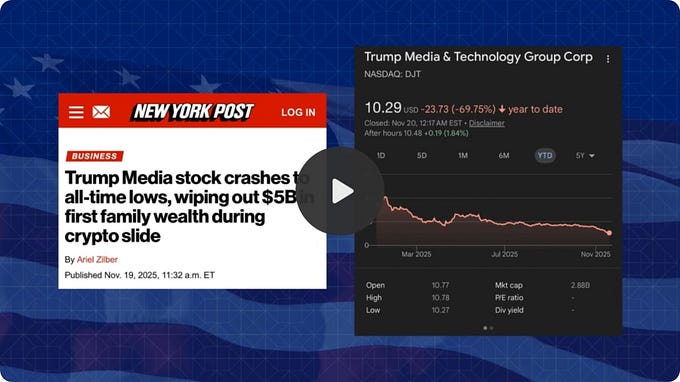 MeidasTouch Network (@meidastouch): "Meiselas: Trump Media stock is ...