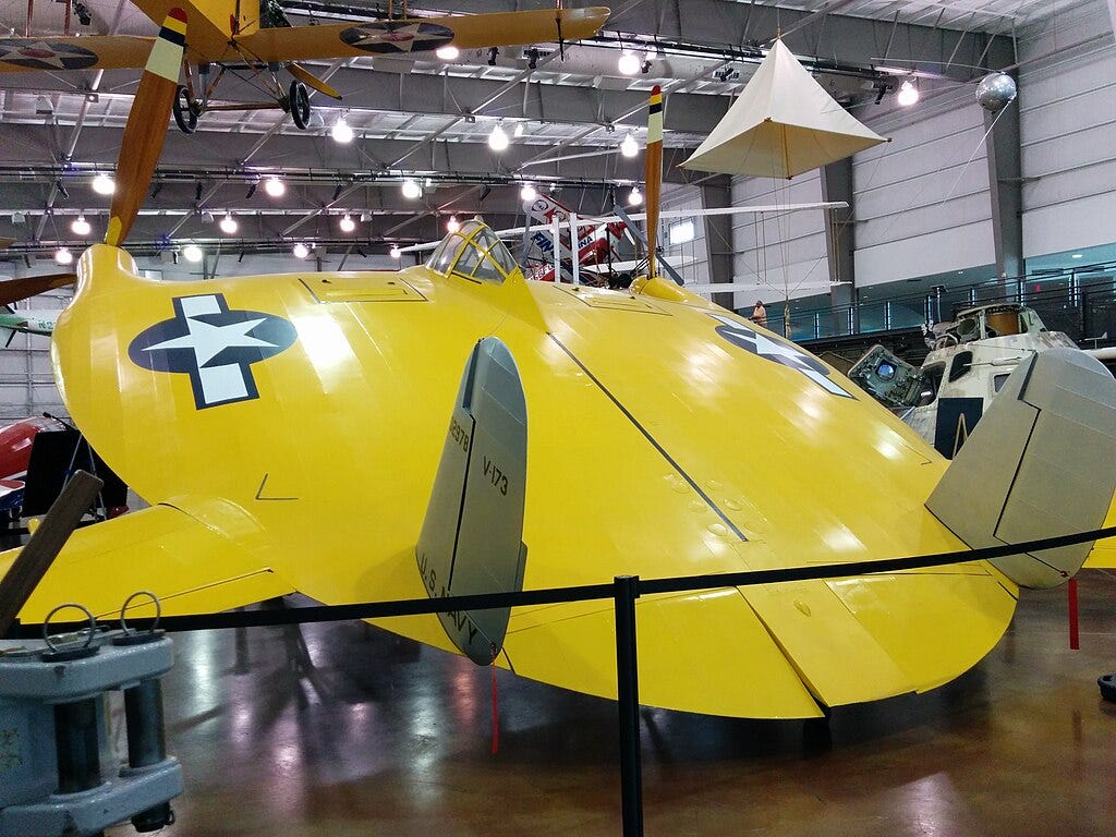 Chance Vought Flying Pancake - Daniel Knowles' HistoryStack