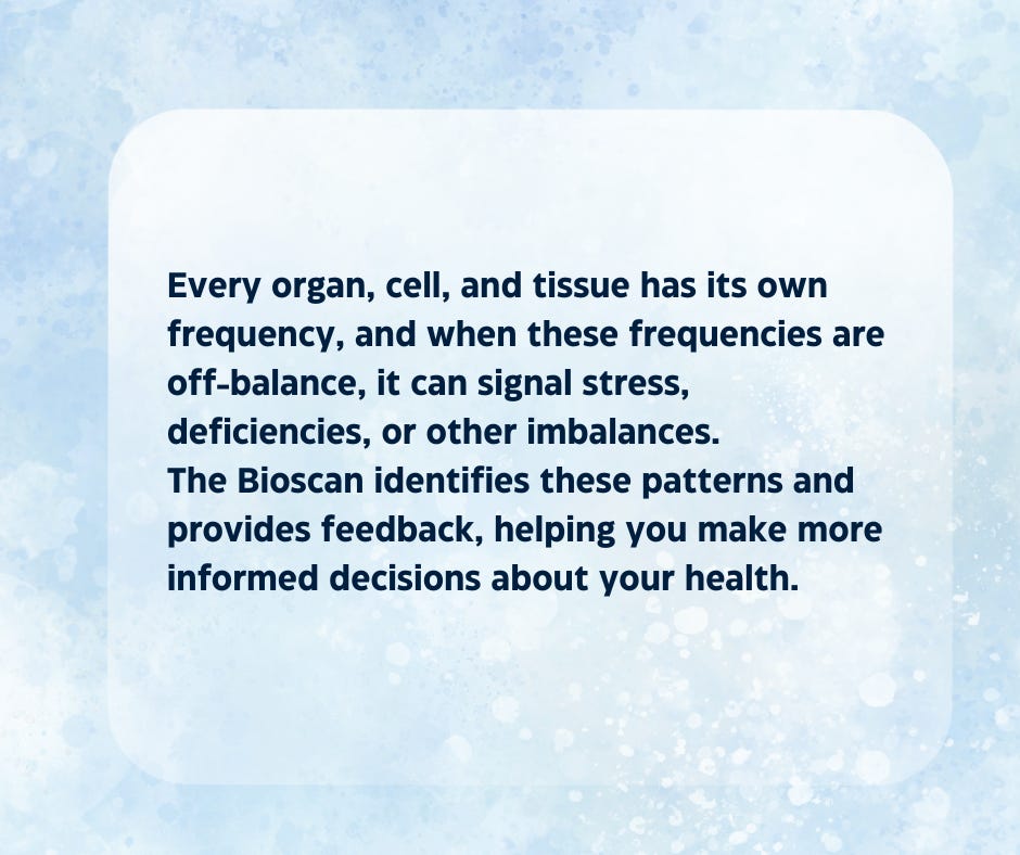 What is a Bioscan and How Can It Help You Feel Your Best?