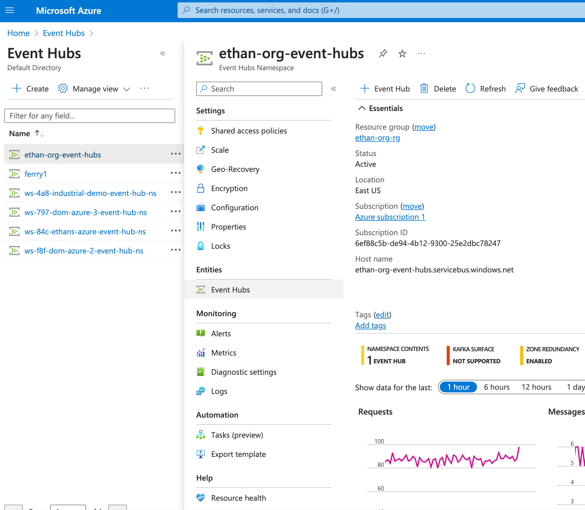 Using Azure Event Hub with Power BI for real-time analysis