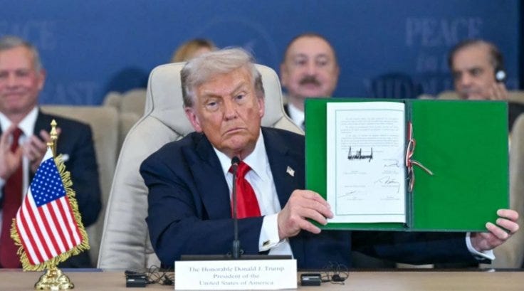 A 'Peace' Only Trump Could Achieve - Nick Rafter Writes