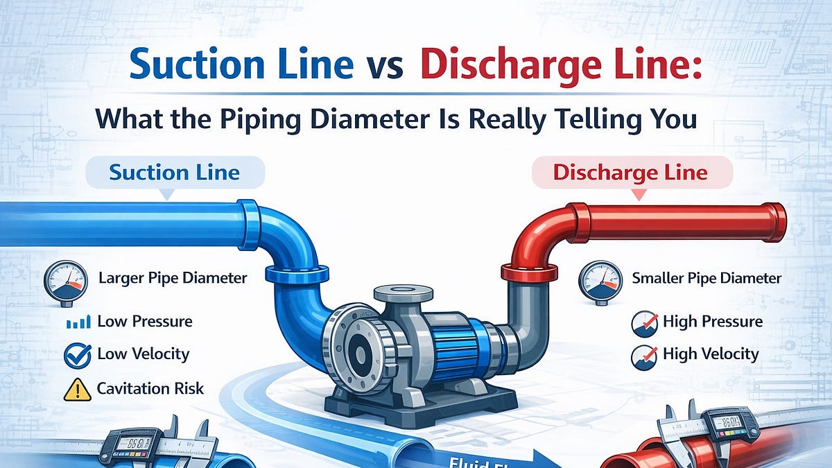 Suction Line vs Discharge Line: What the Piping Diameter Is Really ...