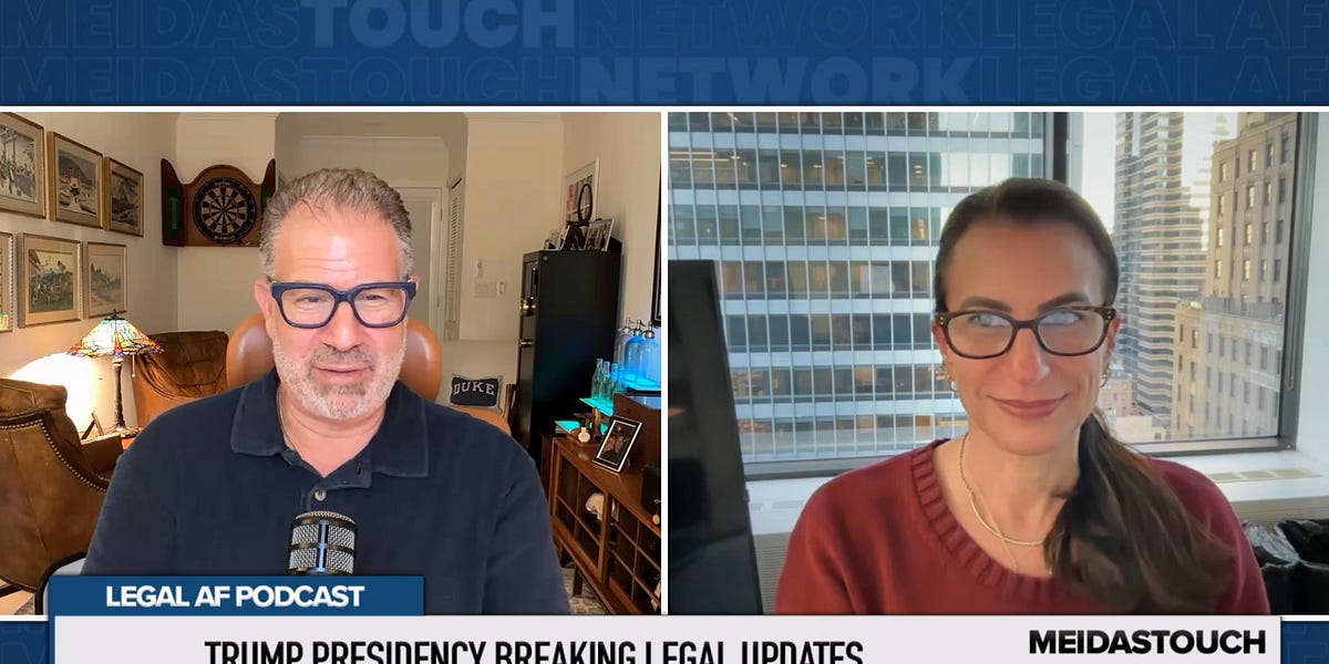 Legal AF Podcast with Michael Popok and Karen Friedman Agnifilo 10/8 ...