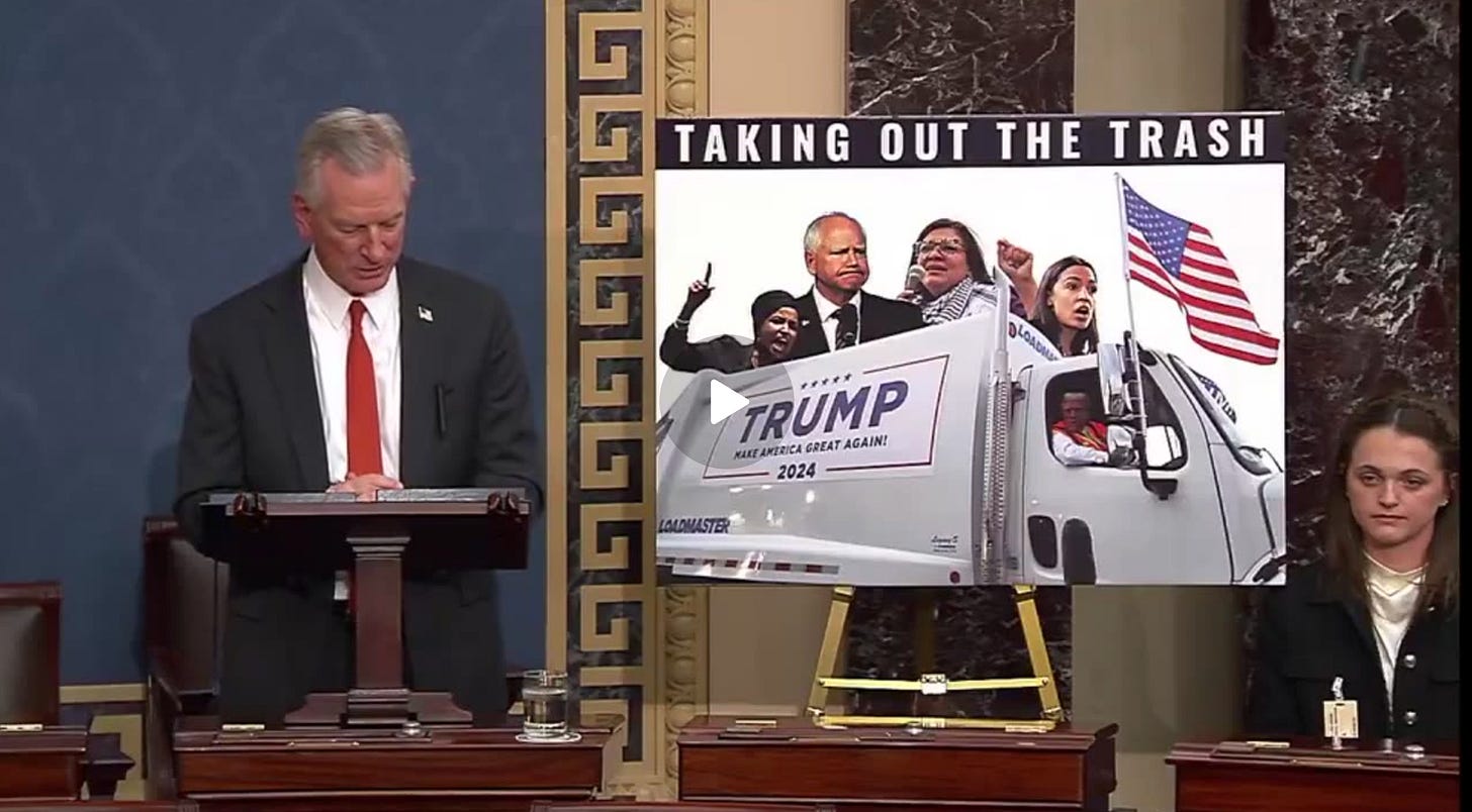 ‘United Caliphate of America’: Senator Tuberville Issues Historic ...