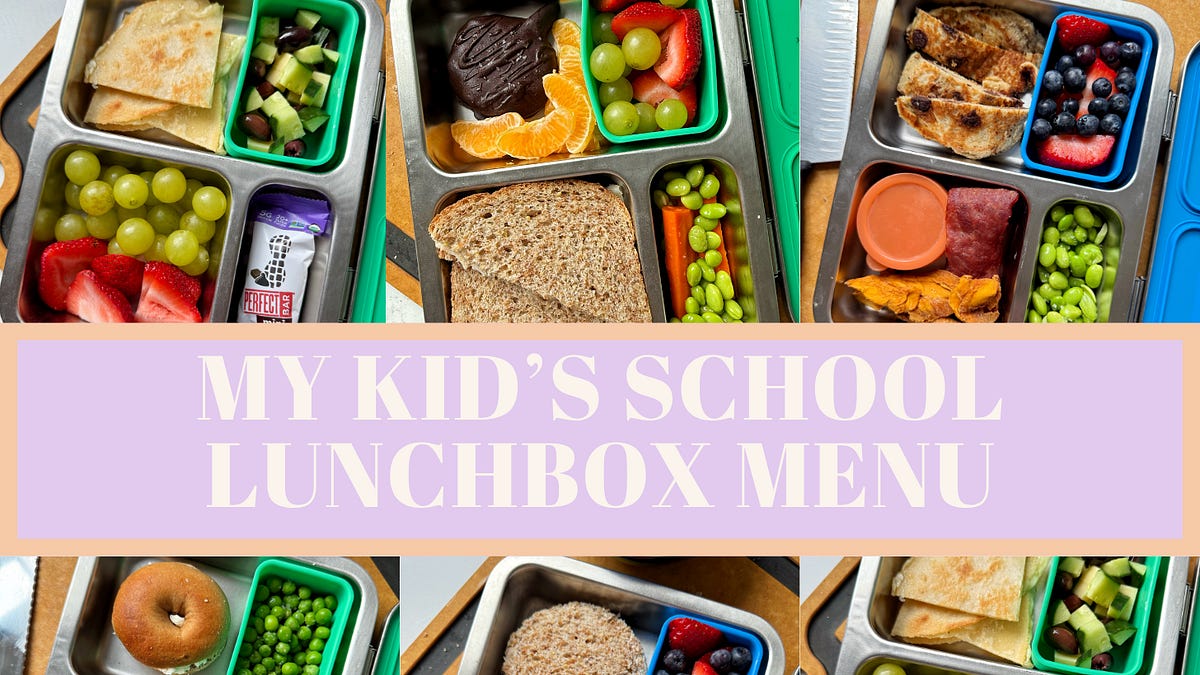 school lunch box