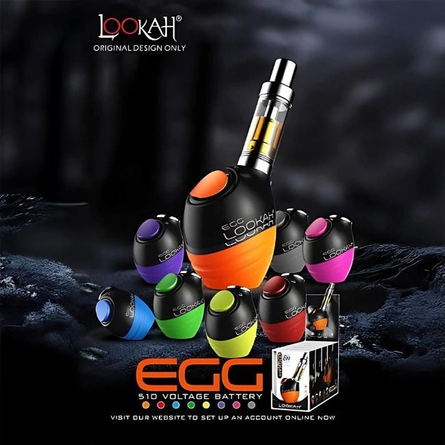 LOOKAH Egg 510 Vape Battery: A Compact Powerhouse for the Discerning Vaper