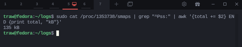 How to Accurately Check Memory Consumption of a Process in Linux