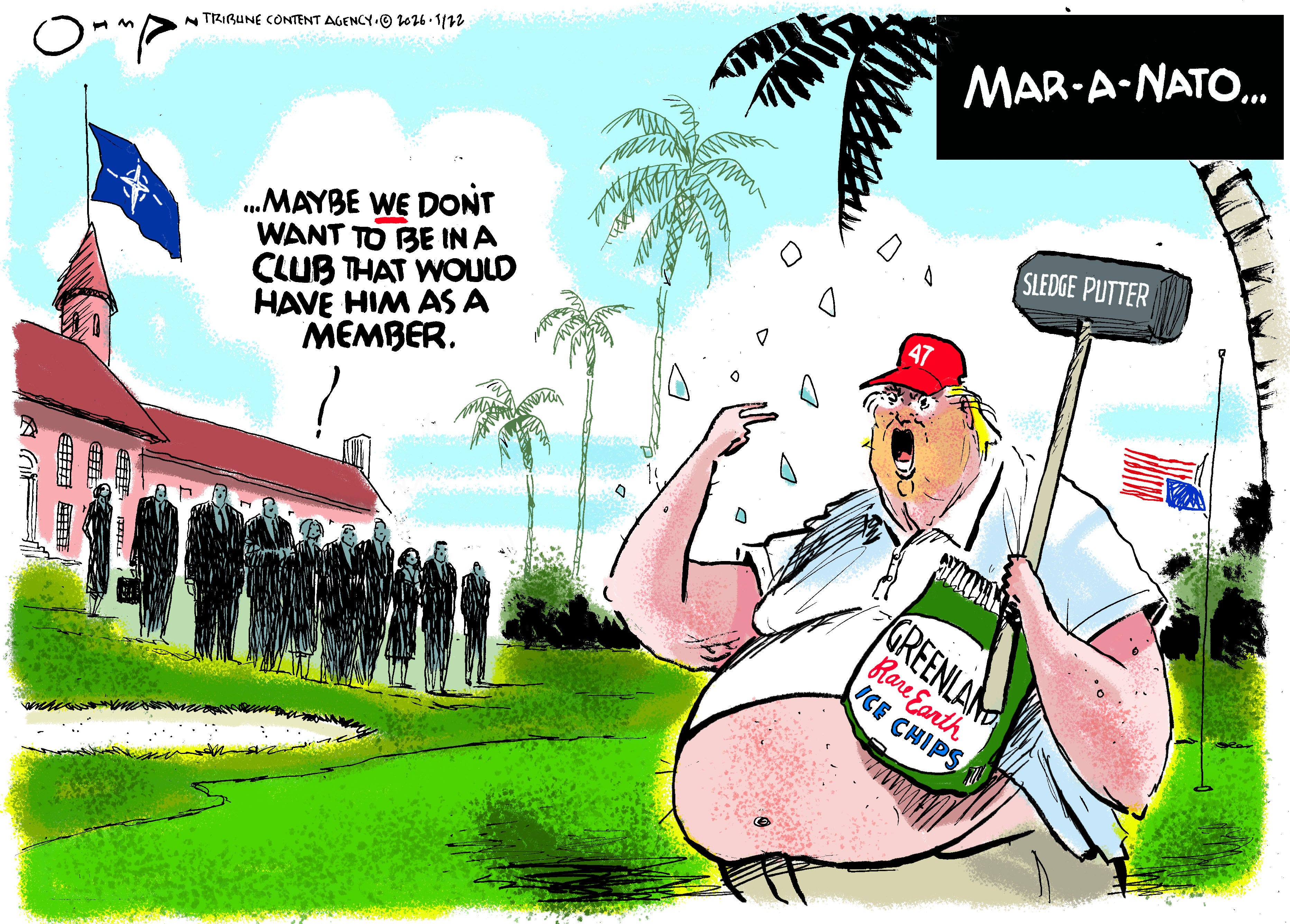 Your Daily Cartoon! - by Jack Ohman’s You Betcha!