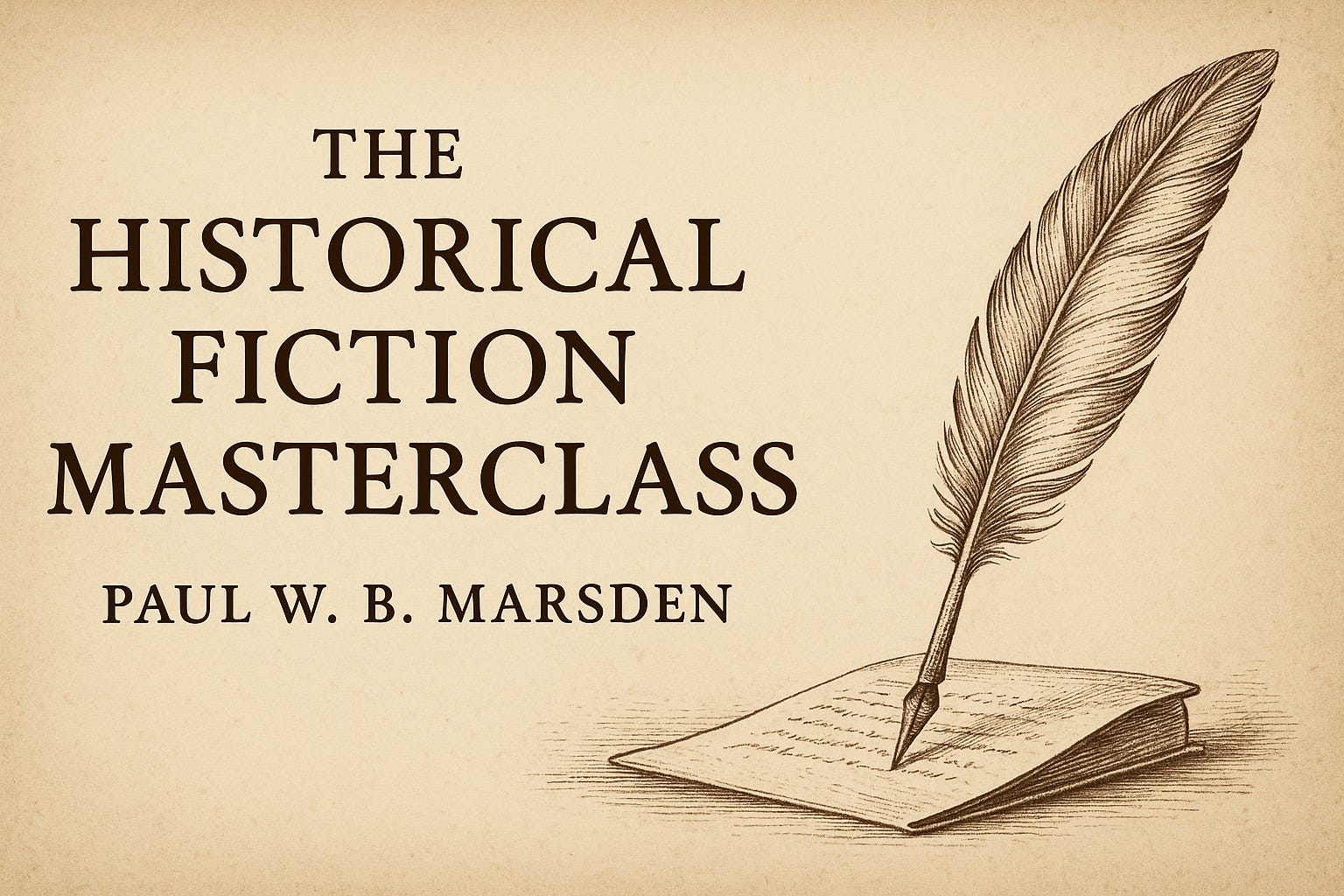 ️ The Historical Fiction Masterclass 2025 — A Journey Through Time and ...