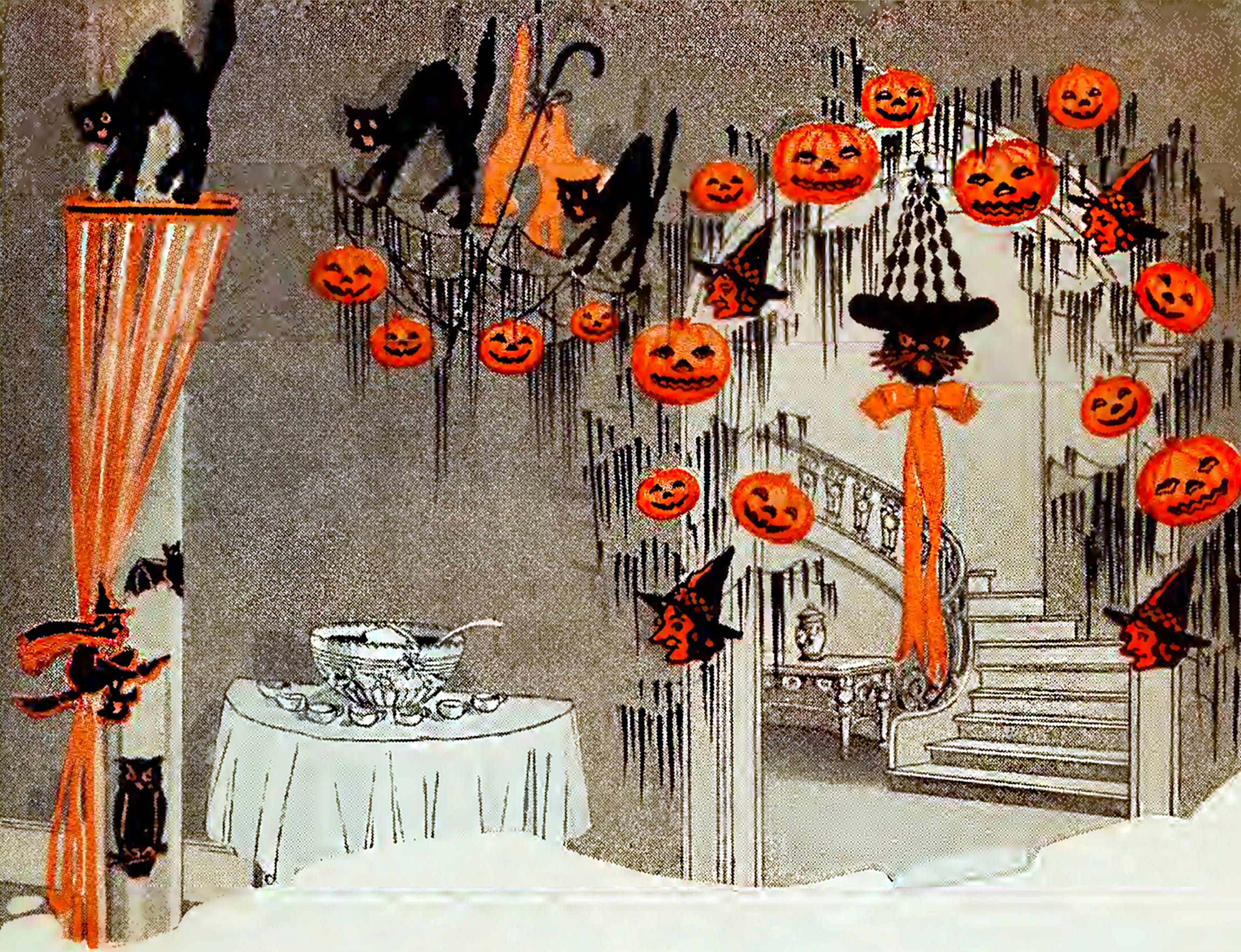 Halloween Party: Salem Ghosts, 1910s Masquerades, 1920s Recipes