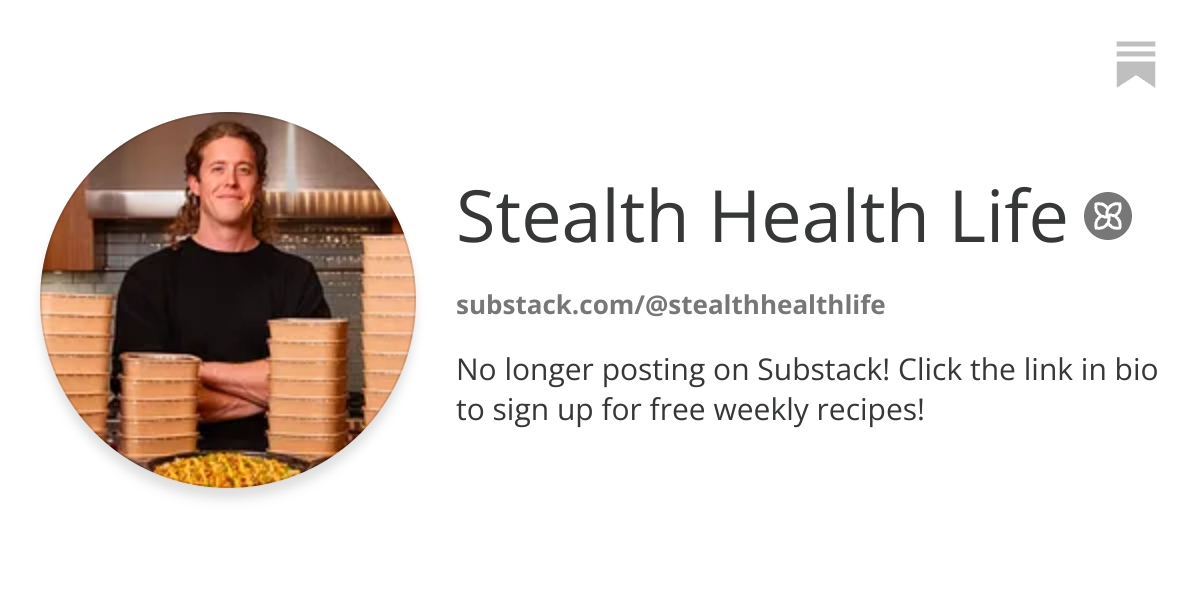 Stealth Health Life | Substack