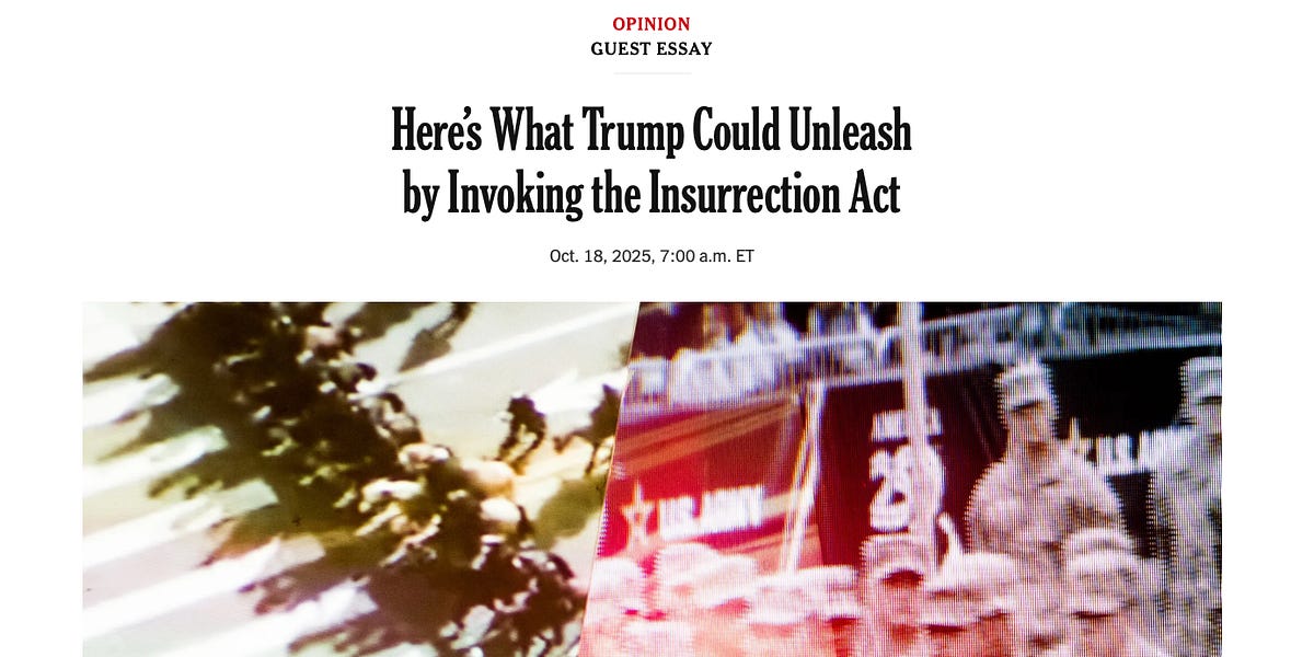 The Surest Path to Dictatorship - by Damon Linker