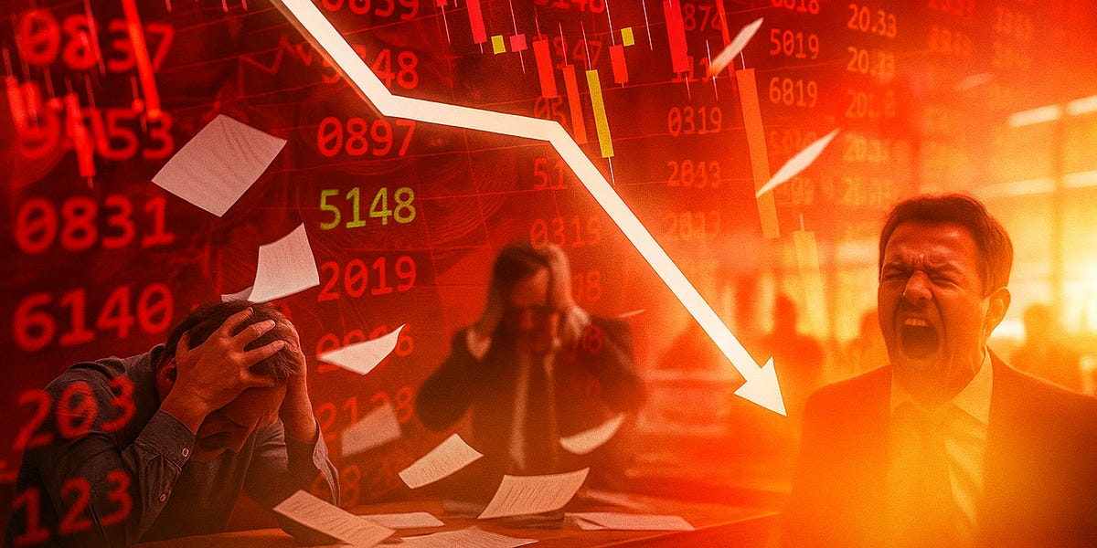 STOCK MARKET CRASHES!