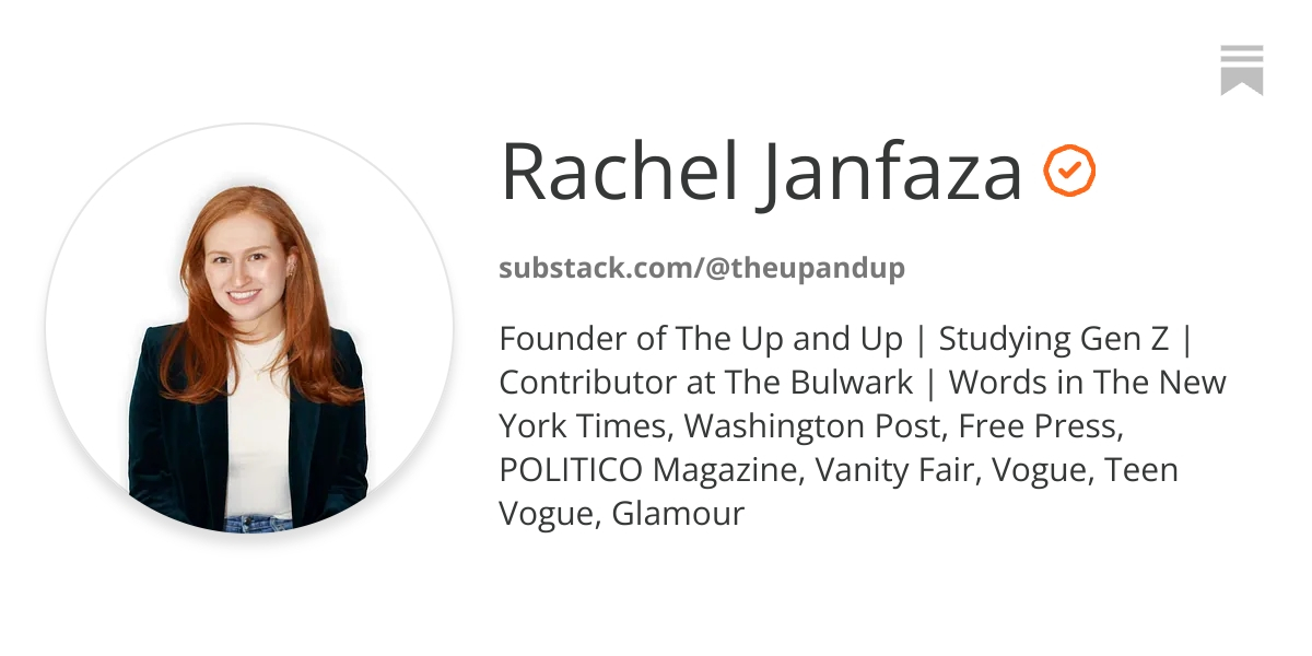 Rachel Janfaza | Substack