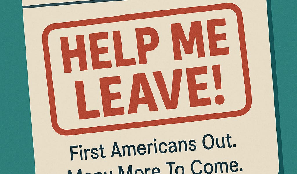 HelpMeLeave.us has helped its first Americans leave