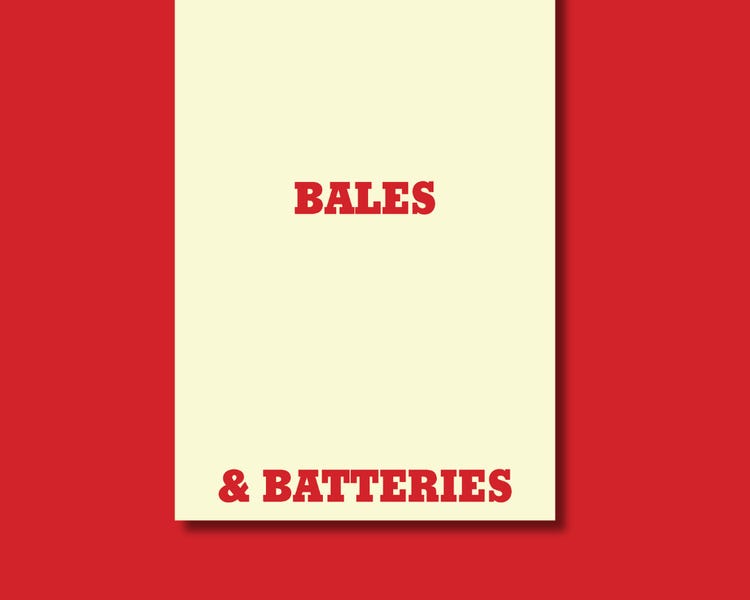 New zines from Immaterial Books - Printed Matter's LA Art Book Fair 2025