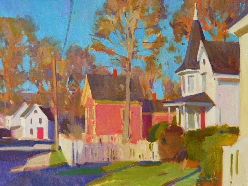 Colin Page, painter - by Amy Allen - Palate & Palette