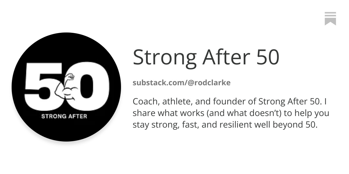 Strong After 50 | Substack