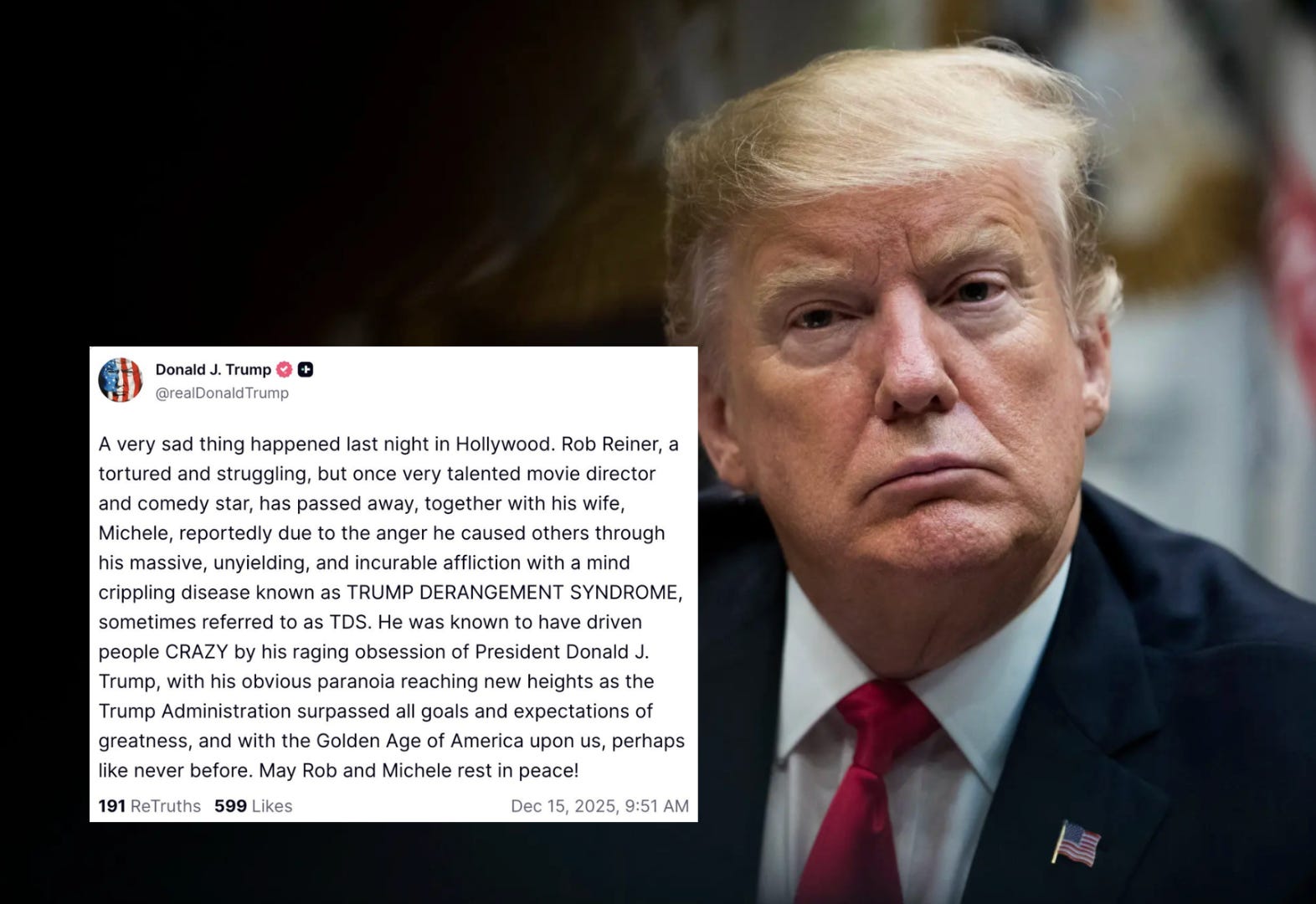 Trump Derangement Syndrome Is Real. He and His Supporters Have It.
