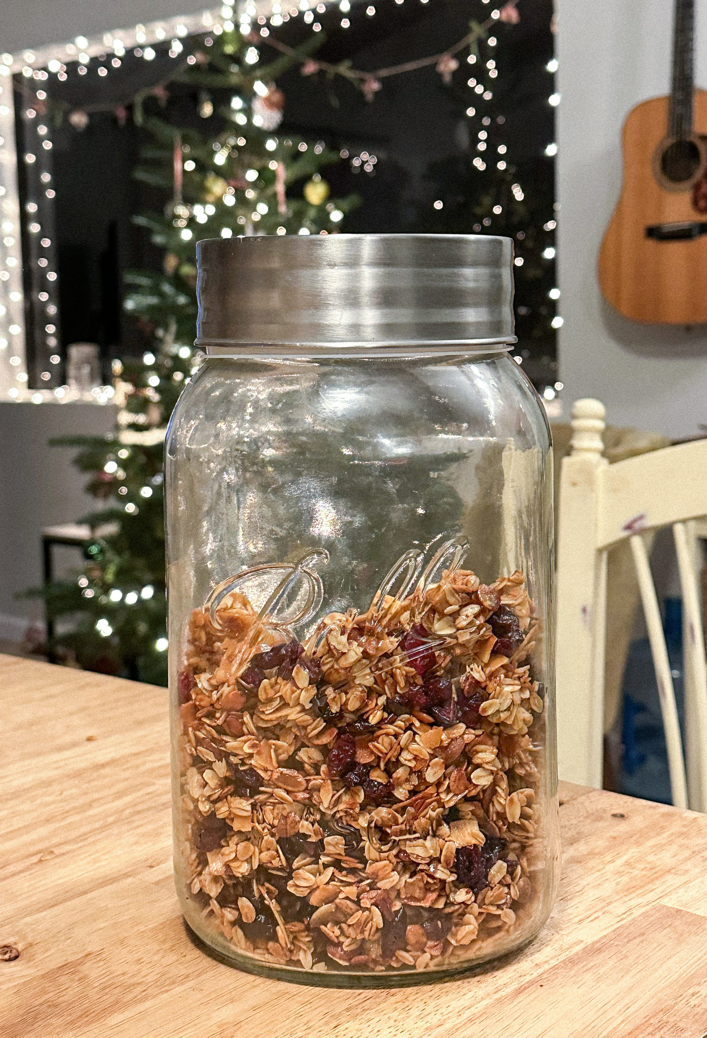 FIRST RECIPE!! Cranberry Marmalade Granola - by Ebby Moyer