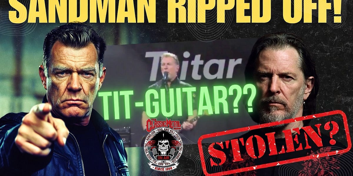 METALLICA RIPPED OFF SANDMAN! Mustaine Exposes The Ultimate Theft (VIP)