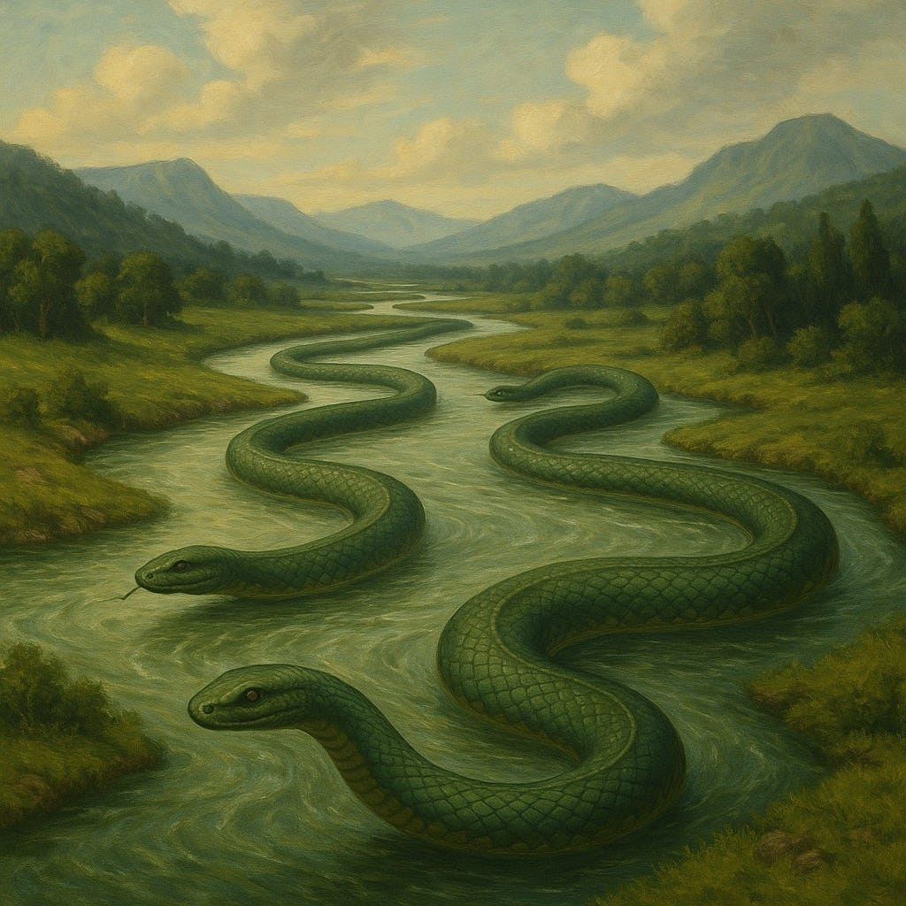 The Serpent of the River and the Secret of Christ’s Words