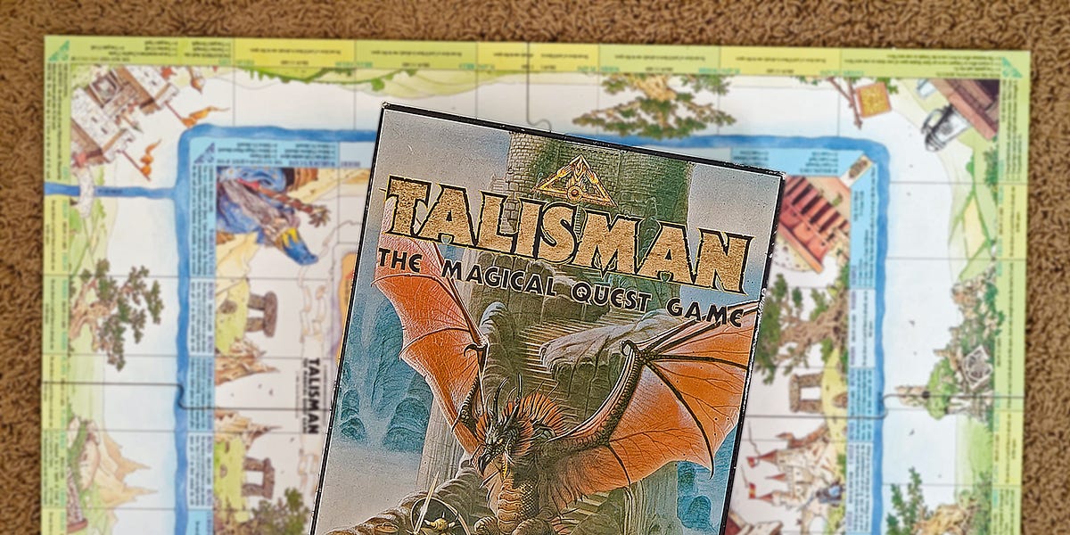 Rediscovered Relic: My Talisman Boardgame