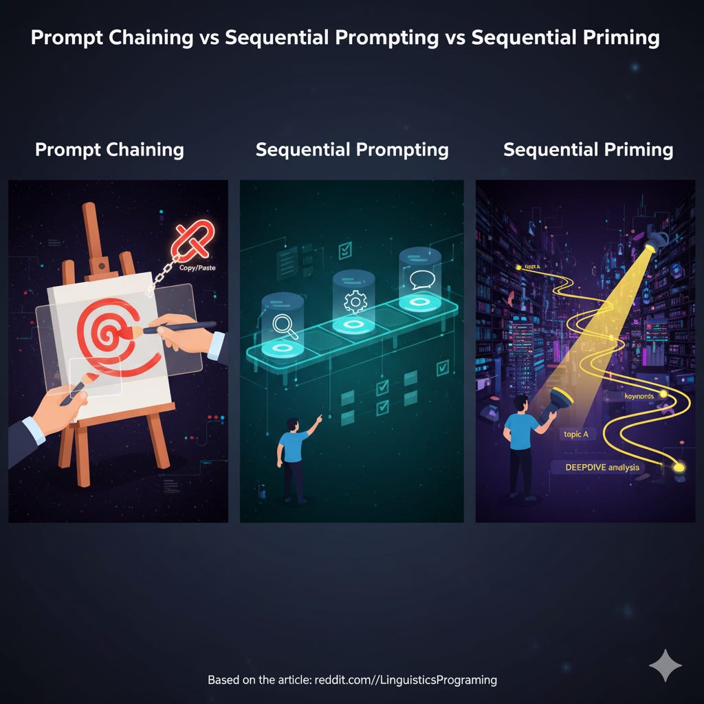 Prompt Chaining Is Not As Advanced As You Think It Is, Let Me Show You