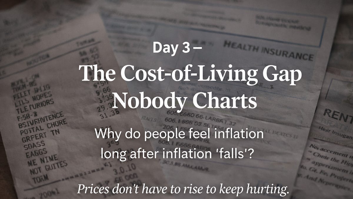 The Cost-of-Living Gap Nobody Charts - Lyle Bowlin