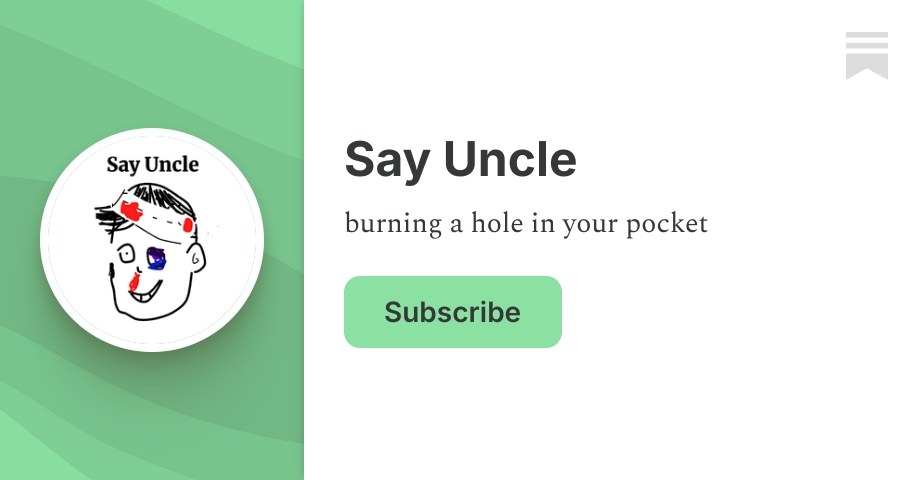 Say Uncle | Andrew Zacks | Substack