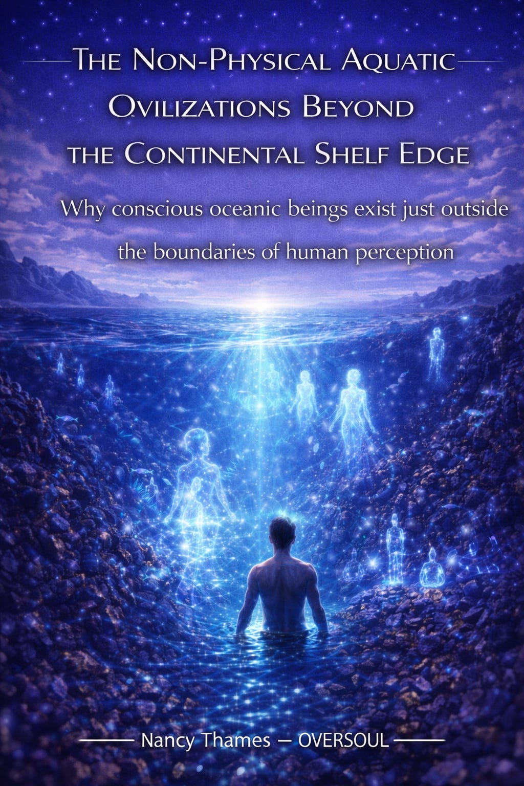 The Non-Physical Aquatic Civilizations Beyond the Continental Shelf Edge