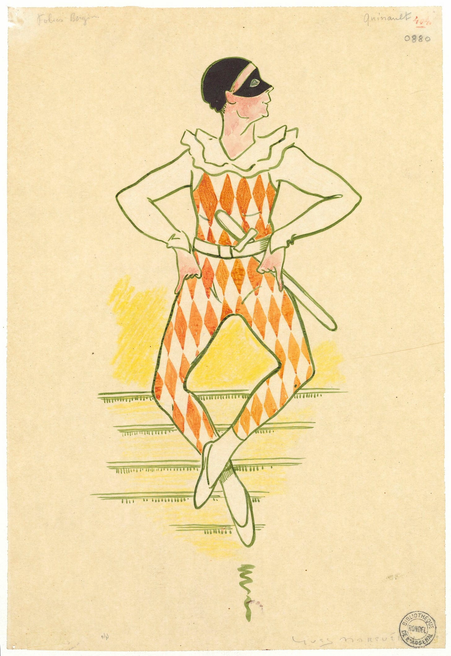 The zanni costumes of commedia dell'arte - by Sal West