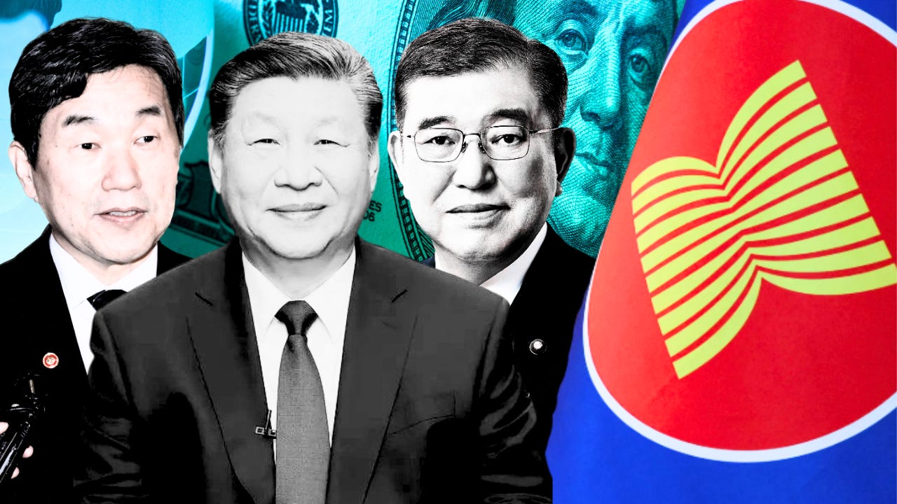 Asia’s Economic Realignment: China, Japan and ASEAN Nations Push for De ...