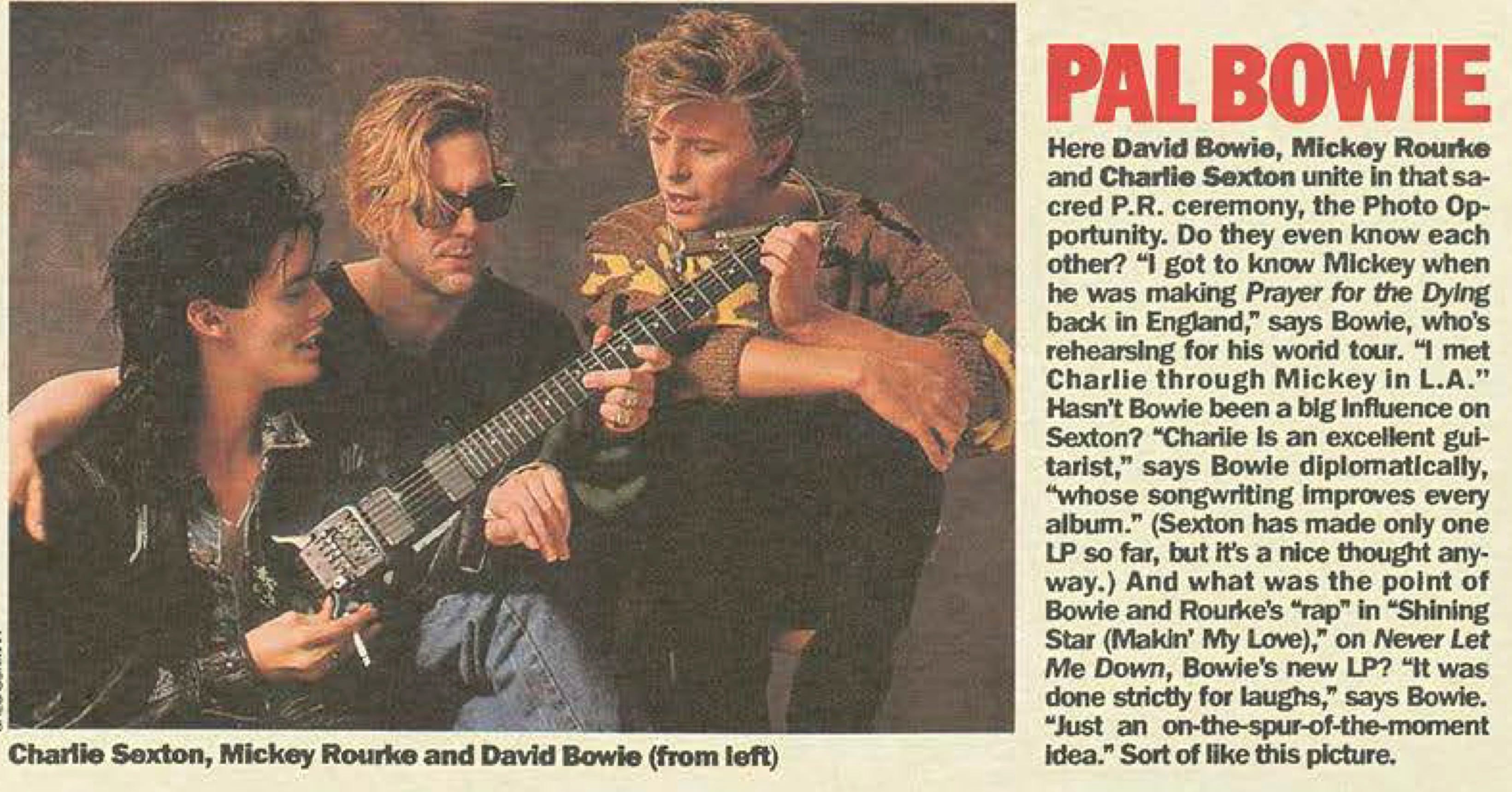 Charlie Sexton Makes His Dylan Debut - by Ray Padgett