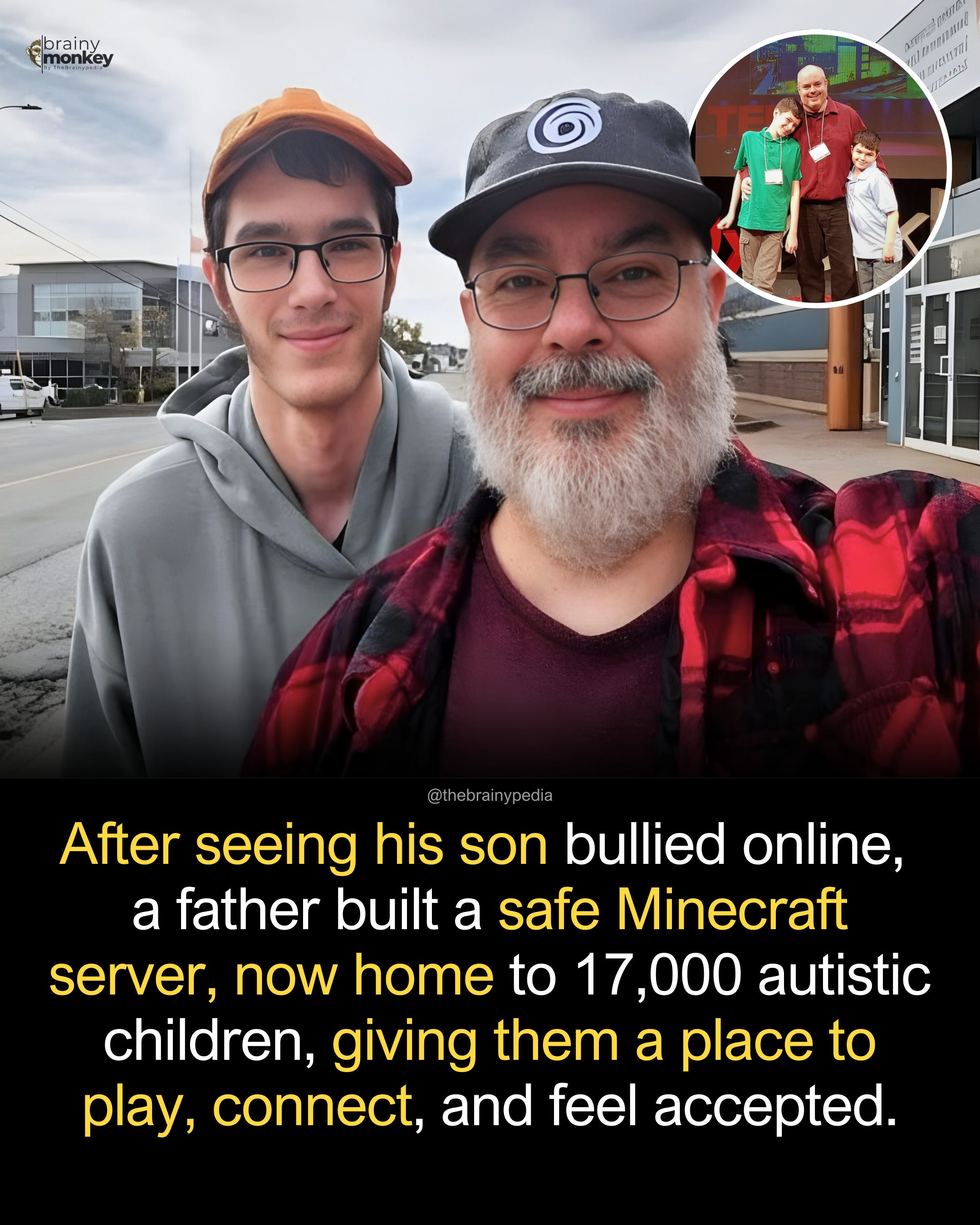 The Brainypedia (@thebrainypedia): "A Canadian father named Stuart ...