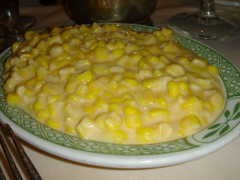 Creamed Corn - Appalachian Anecdotes