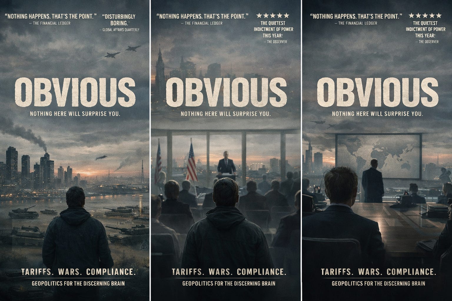 OBVIOUS - by Mark Davey - Who, what, where am I?