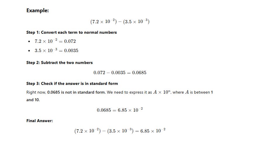 Maths - Big Numbers, Small Tricks: Understanding Standard Form