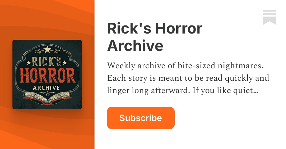 Rick's Horror Archive | Substack