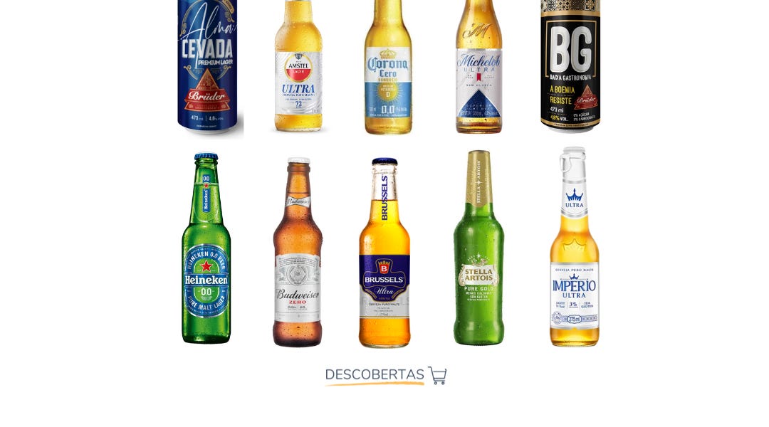 Descobertas do Mês - Fevereiro 25 | Cervejas low carb: como escolher