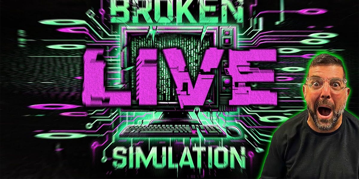 Broken Simulation Live #1 with Sam Tripoli & Johnny Woodard